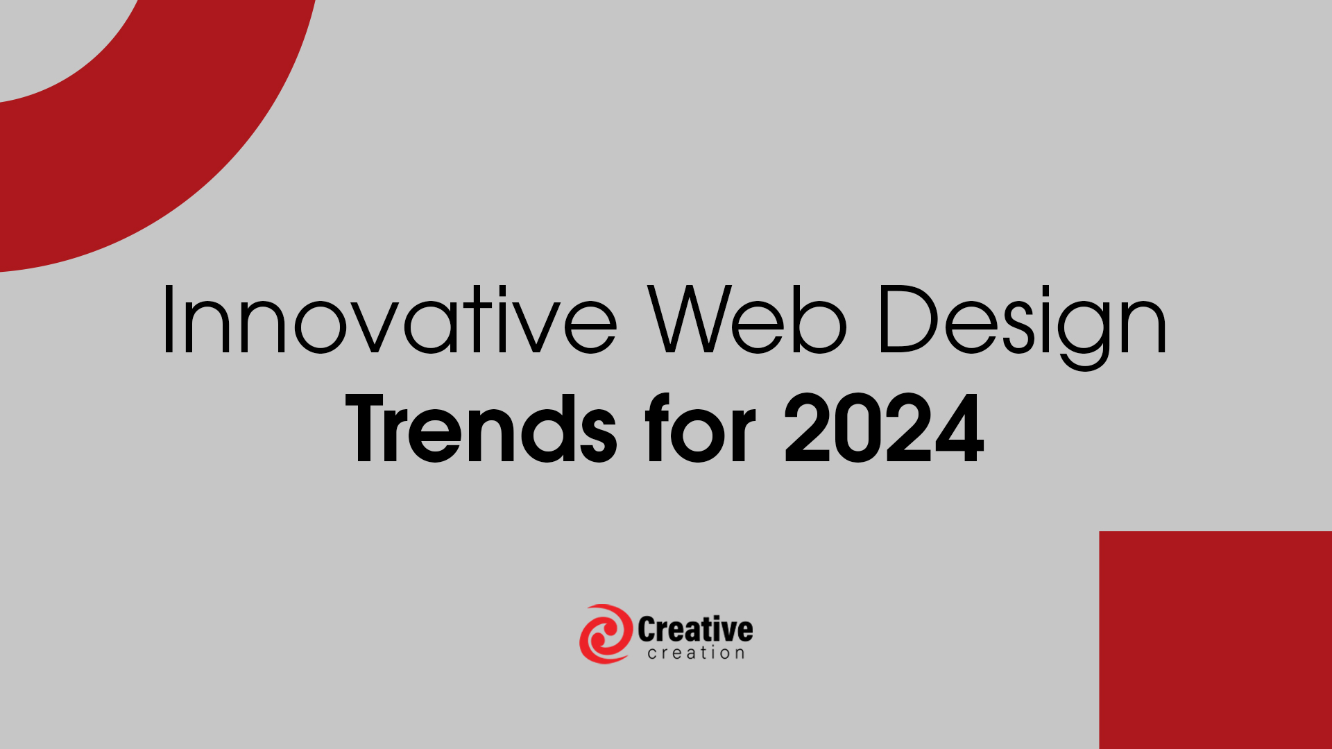 Innovative Web Design Trends for 2024